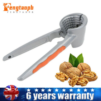 Nut Crackers Heavy Duty Walnut Clip Non-Slip Handle Funnel Walnut ...