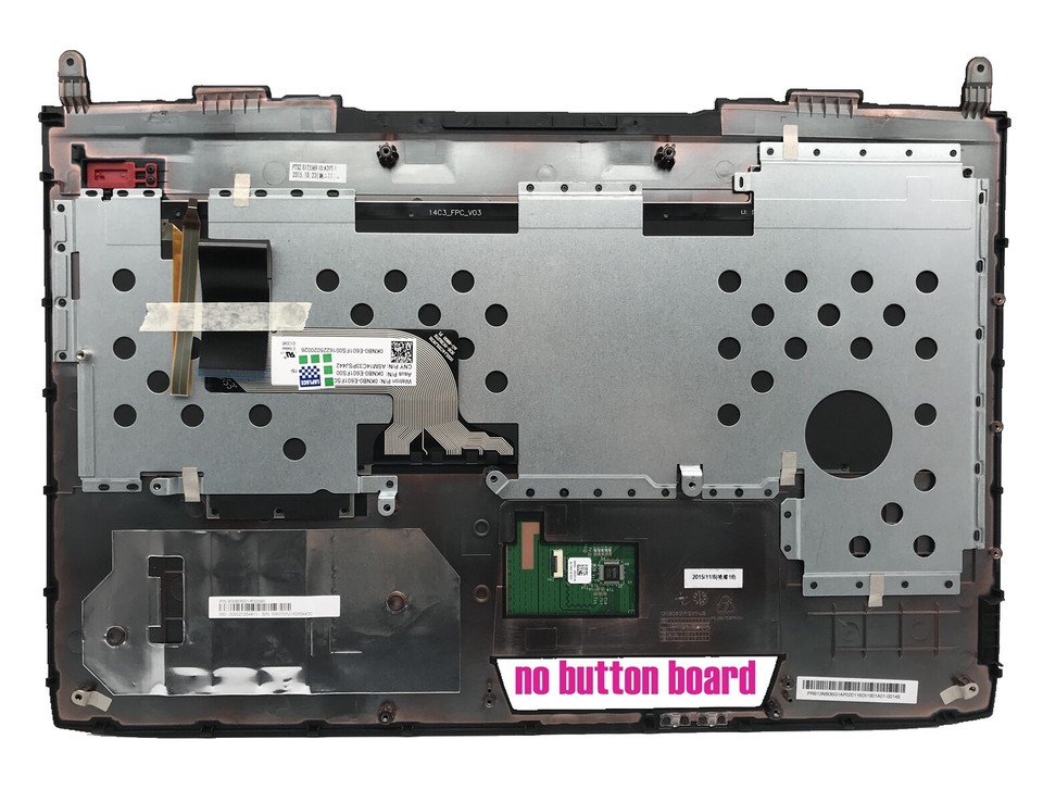 US Palmrest Backlit keyboard for Asus G751J/G751JL/G751JM/G751JY/G751JT ...