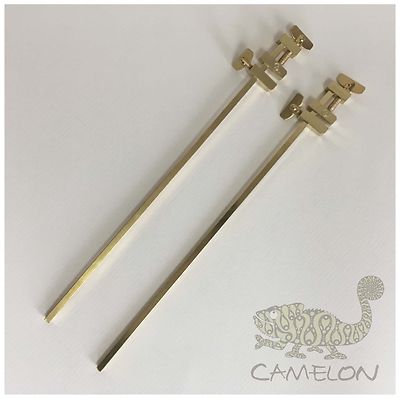 SAKURA JAPAN Traditional HATAGANE Brass Clamp DIY Carpenter Set of 2 ...