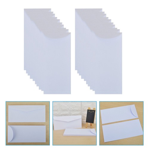 20 Pcs Blank Envelope Office Invitation Cards Envelopes Stationery ...
