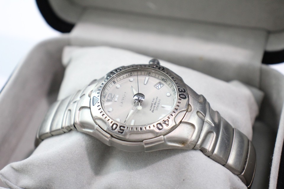 Mens Seiko/Pulsar Kinetic Watches With Boxes Untested x 3 | eBay UK