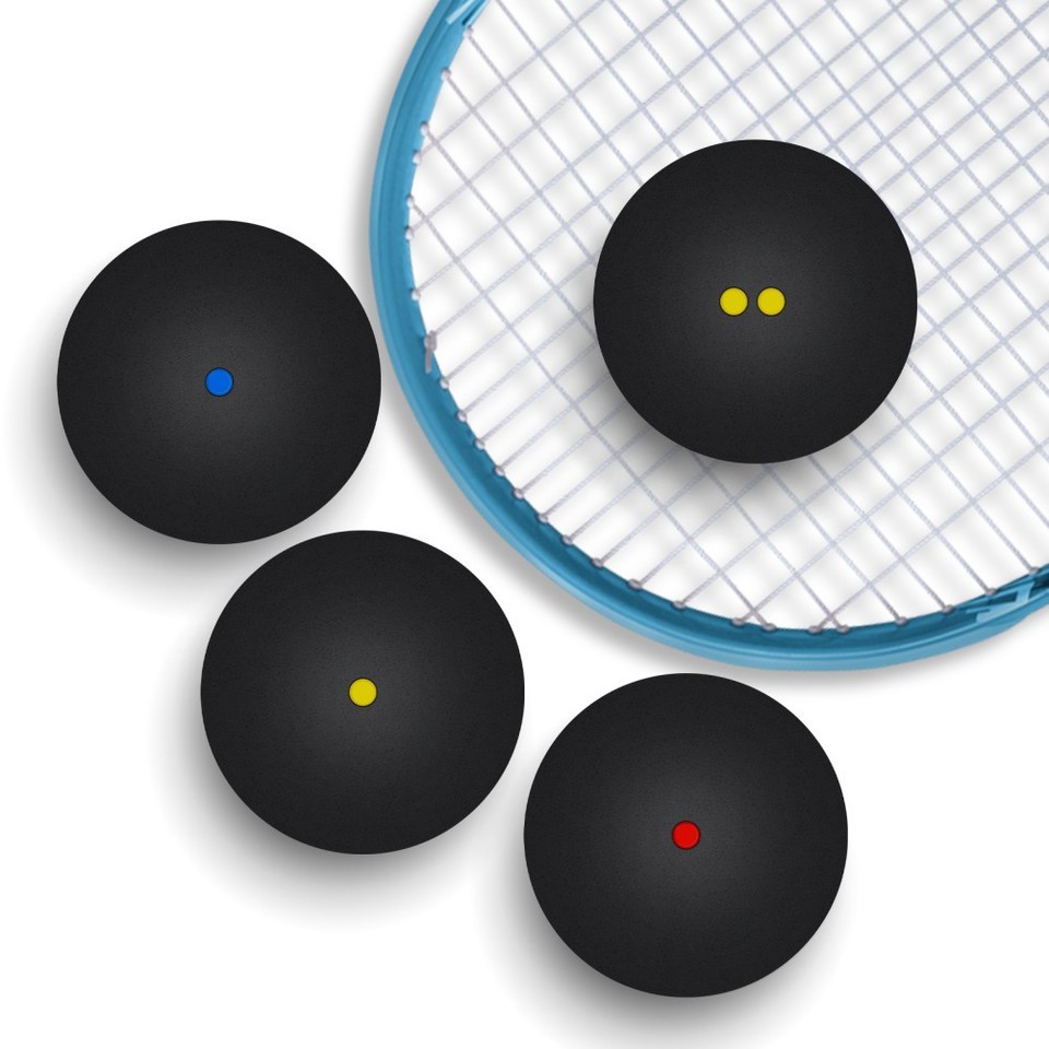 4 Pcs Racket Balls Racketball Flexible Baseball Training Equipment ...