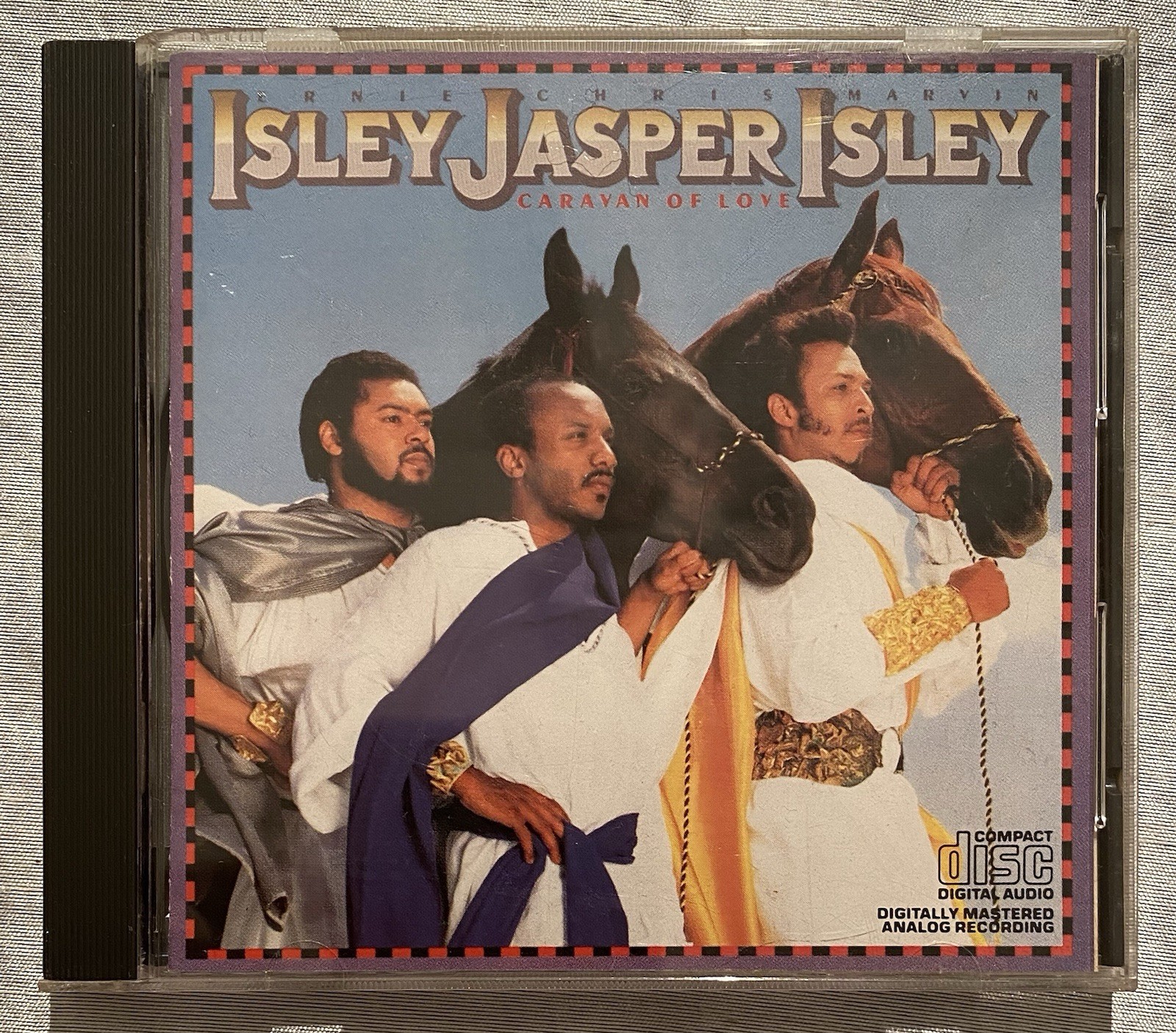Isley Jasper Isley Caravan of Love Music CD 1985 74644011821| eBay