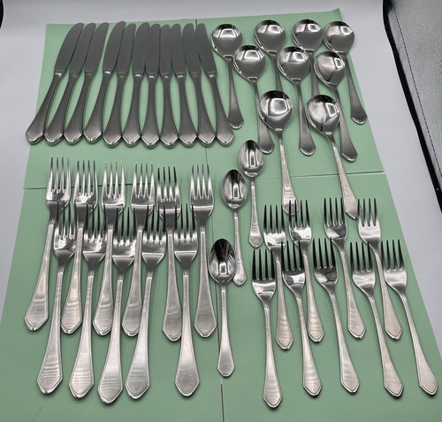 FURST FUROSIL ROSTFREI 18/8 (43 Pcs) German Stainless Flatware Fork ...