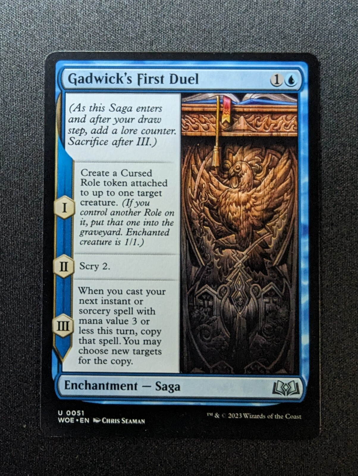GADWICK'S FIRST DUEL #51 MTG Wilds of Eldraine | eBay