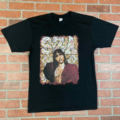 SZA 2017 SOS Concert Tour Shirt Size Large Rare TDE Top Dawg Band Tee ...