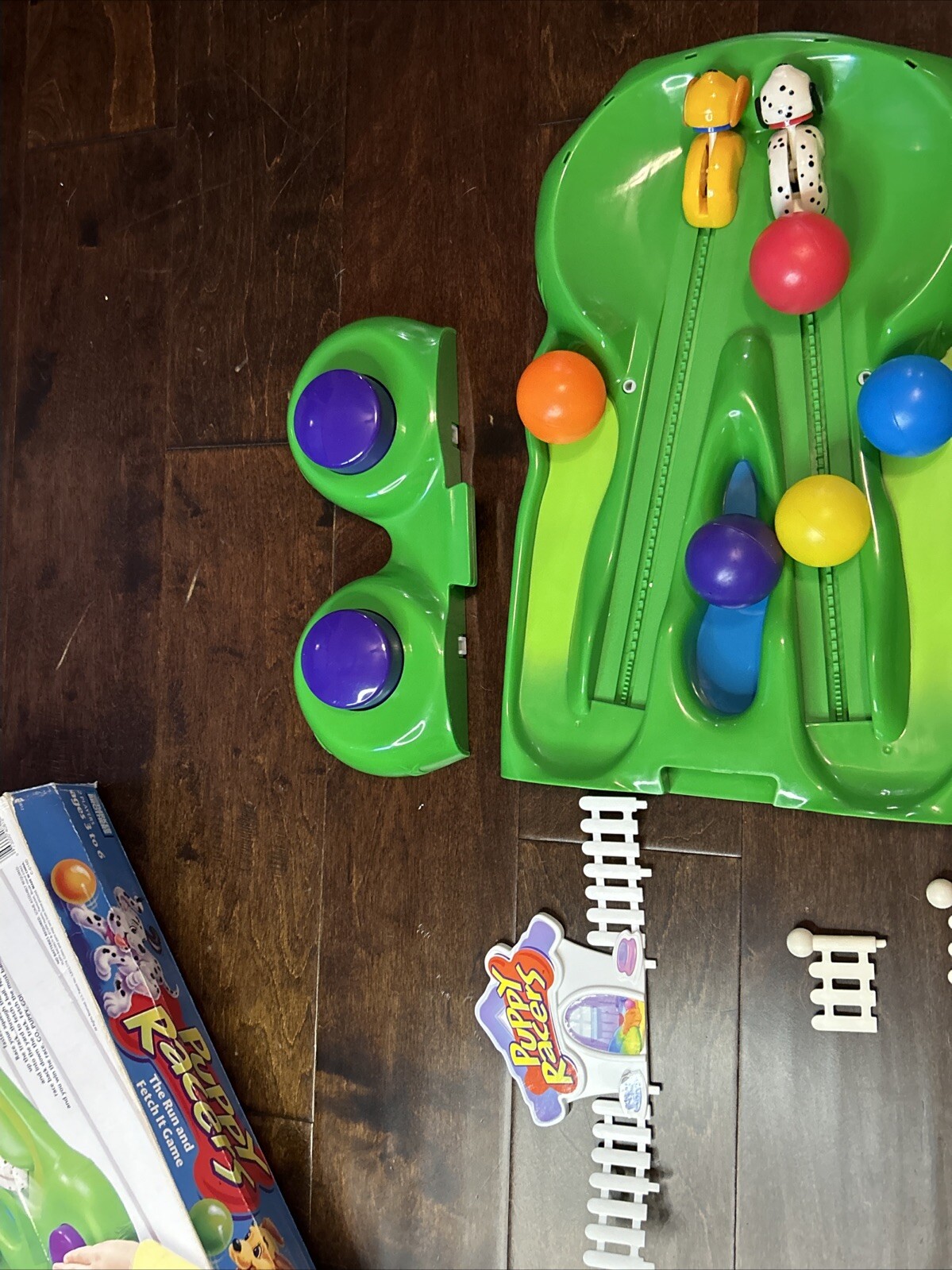 Parker Brothers Puppy Racers Complete Game Hasbro 1999 My First Games ...