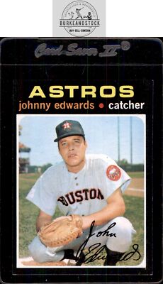 1971 Topps #44 Johnny Edwards NM | eBay