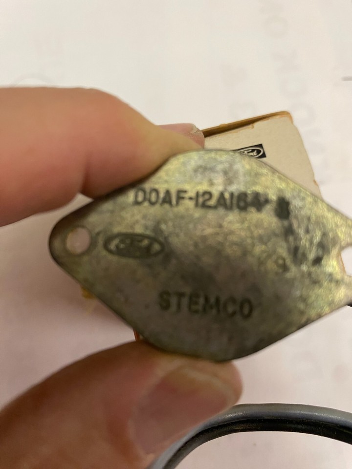 Ford SW1041 D0AZ12A164B Distributor Modulator Ambient Sensor 1970 ...