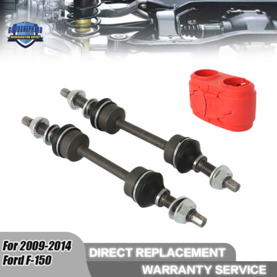 For 2009-2014 Ford F-150 4WD 4x4 Front Sway Bar Links & Bushings ...