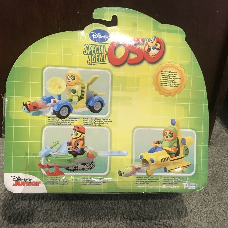 Special Agent Oso SNOWMOBILE Training Pack by Learning Curve, Disney ...
