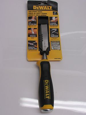 NEW DeWALT 1" CONSTRUCTION WOOD CHISEL w/ SIDE STRIKE, DWHT16065 | eBay