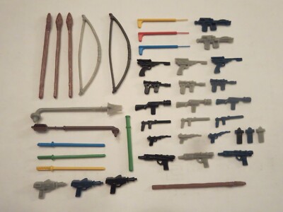 41 Vintage Star Wars Weapons Figures Lot REPROS | eBay