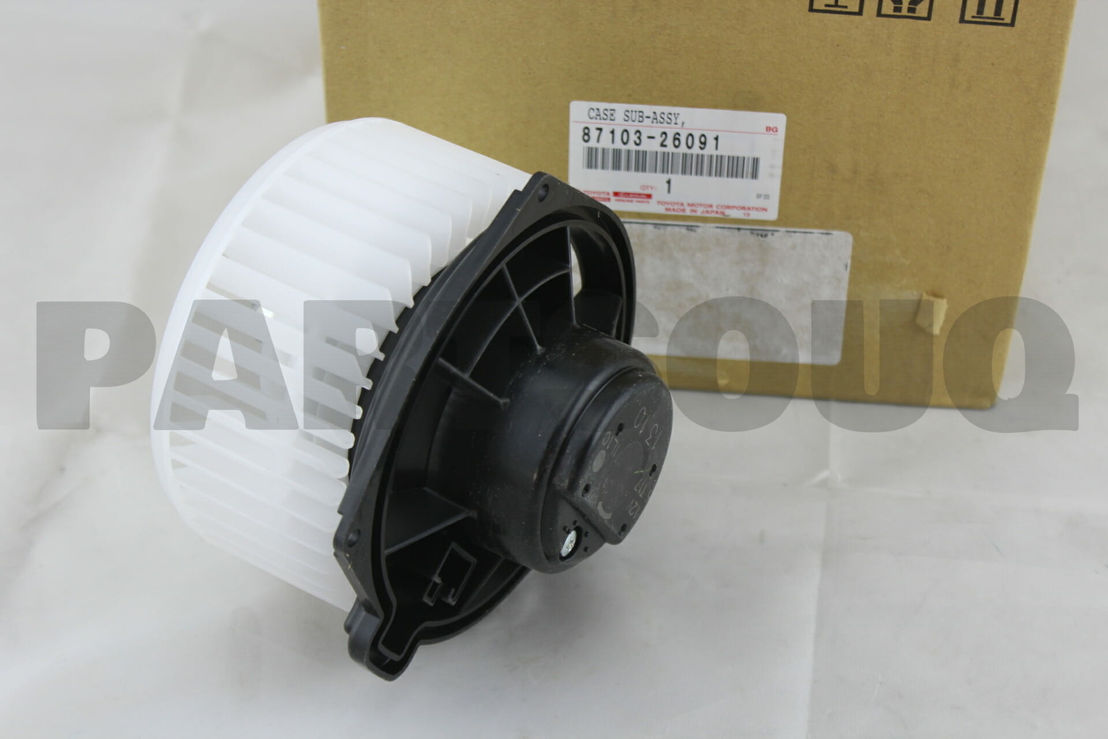 8710326091 Genuine Toyota FAN SUB-ASSY, BLOWER, REAR 87103-26091 | eBay