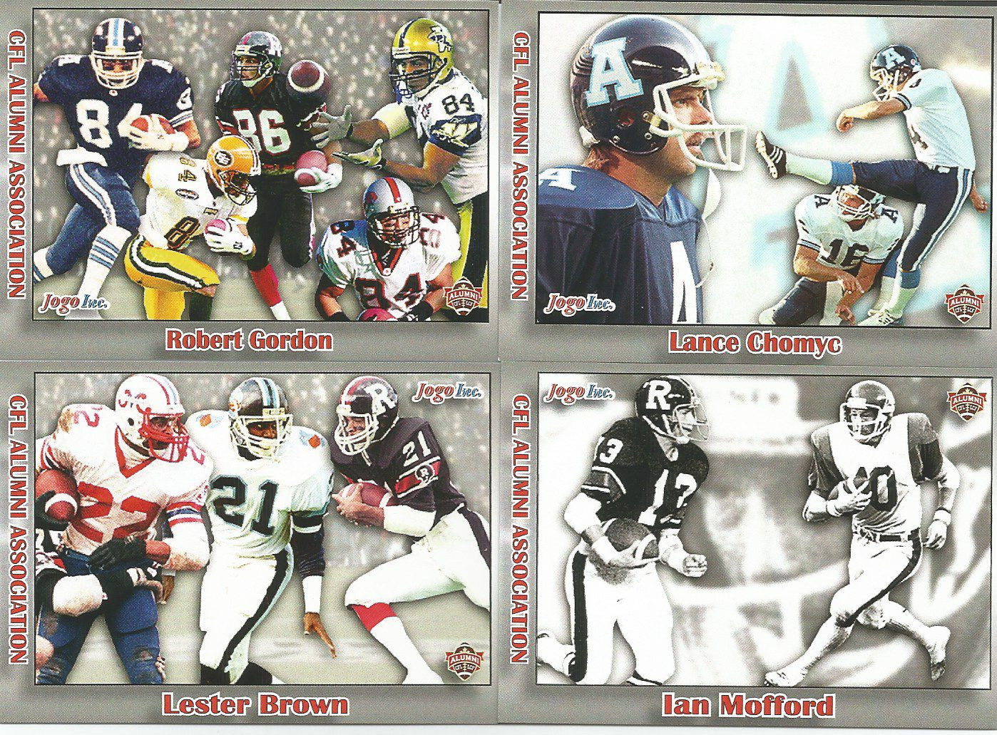 2016 JOGO CFL ALUMNI COMPLETE SERIES 14 SET #269-288 165 SETS MADE ...