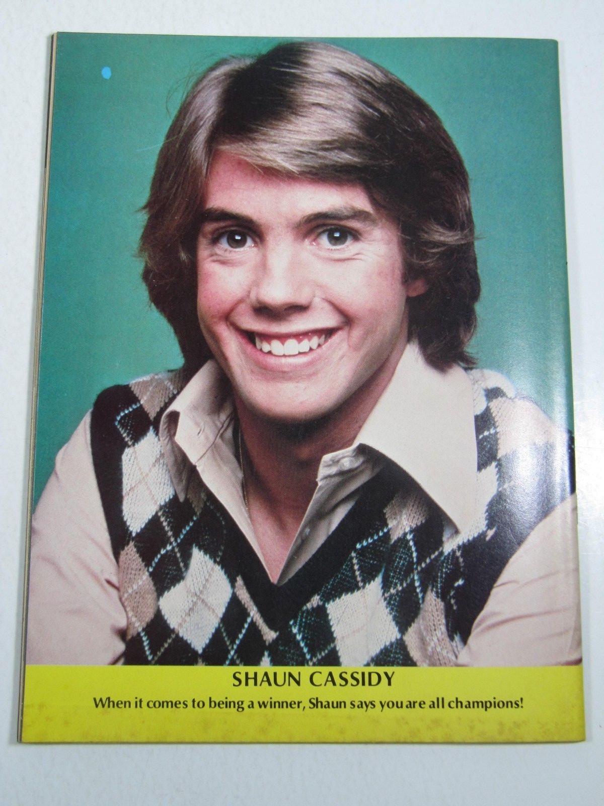 Teen Beats Magazine Fun Fair Giveaway #3 October 1977 Shaun Cassidy ...