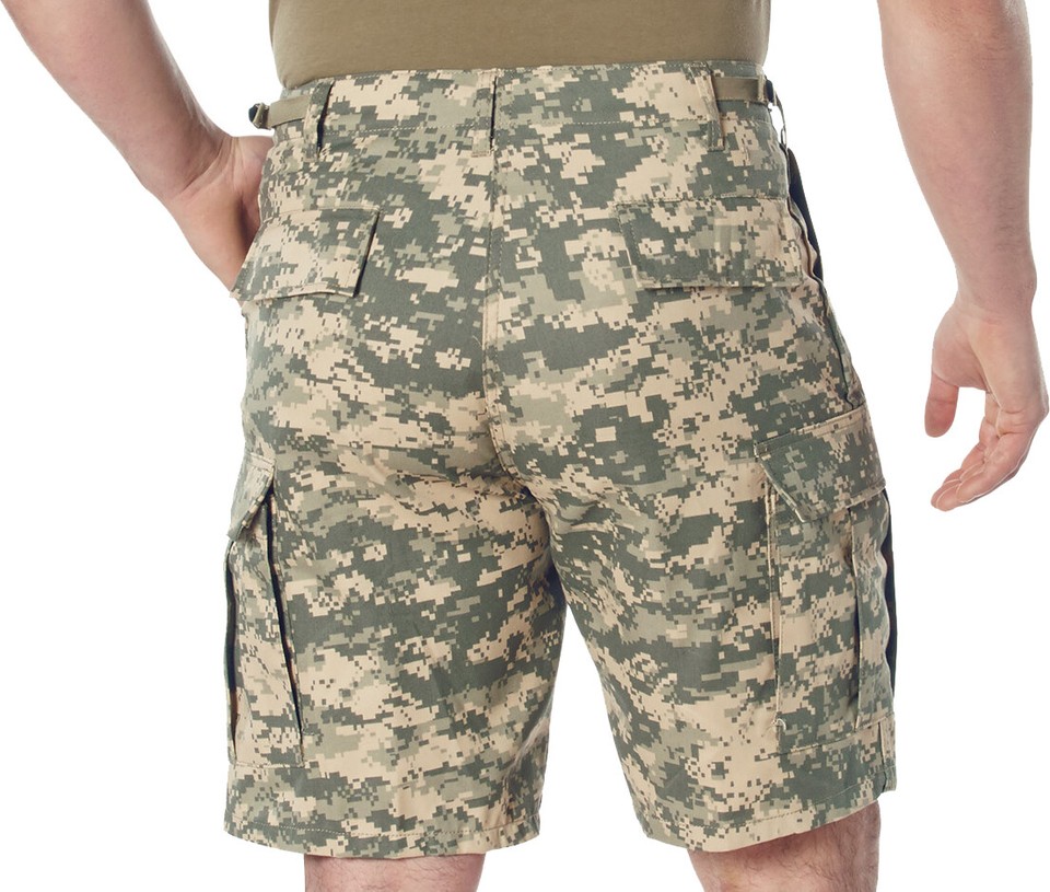 Tactical BDU Shorts Military Camo Cargo Shorts Army Fatigues Camouflage ...