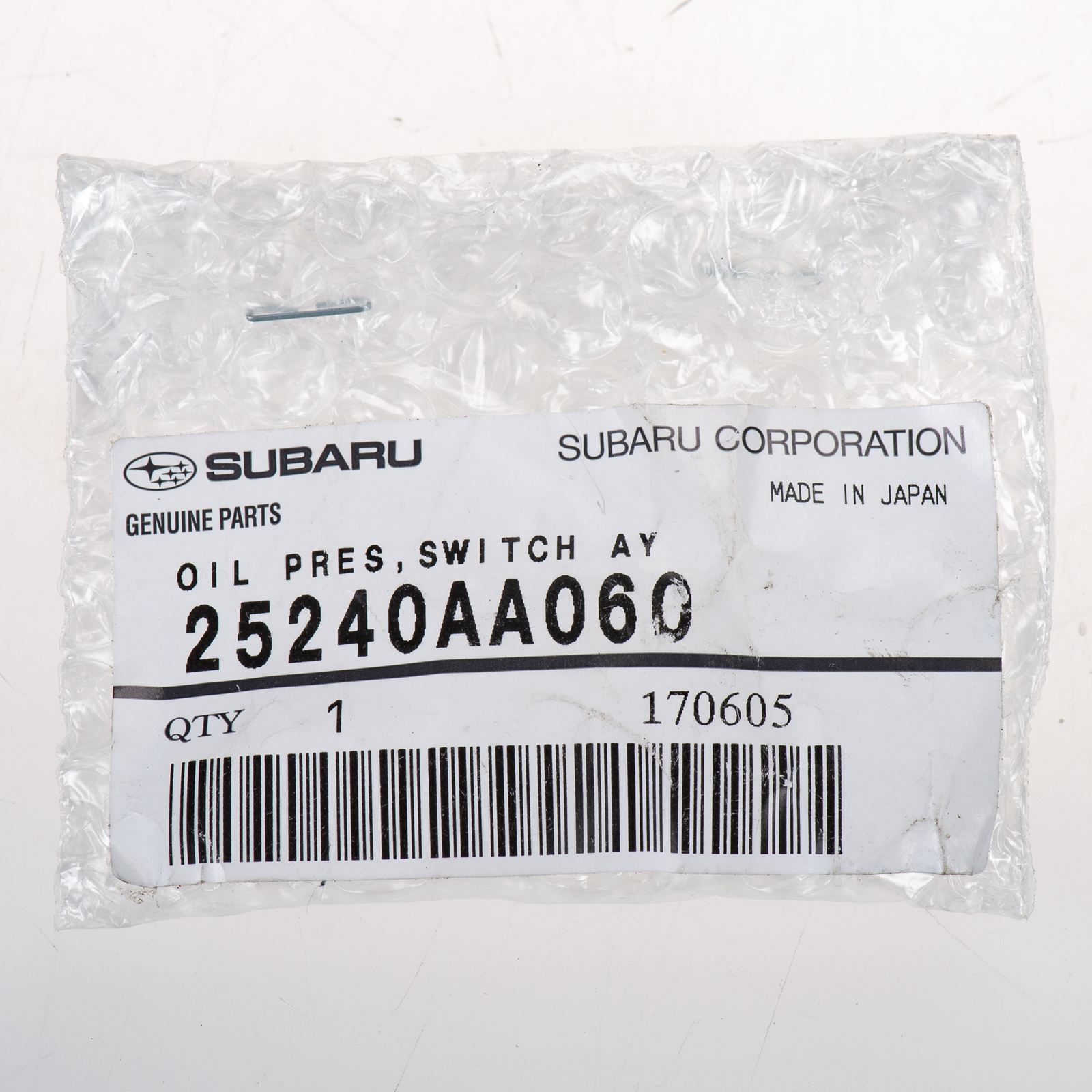 OEM 2005-2012 Subaru Oil Pressure AVCS Switch Sensor Impreza Legacy ...