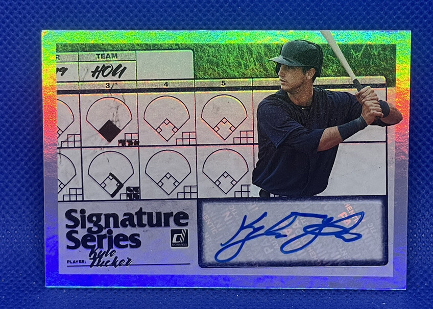 2019 Donruss Kyle Tucker RC Signature Series Auto Autograph Rookie ...