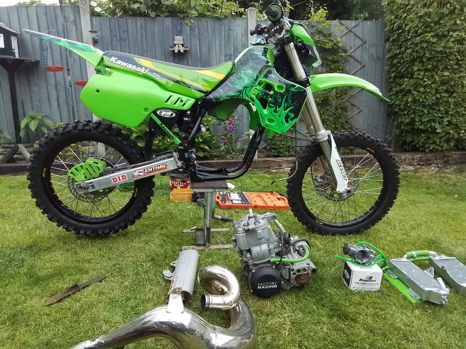 1988 Kawasaki Kx 500 Project Bike - Bike Years - 1980s