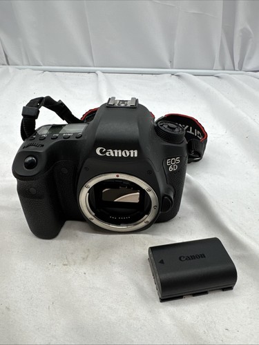 Canon EOS 6D DSLR Camera Body 20.2MP Full-Frame Sensor | eBay