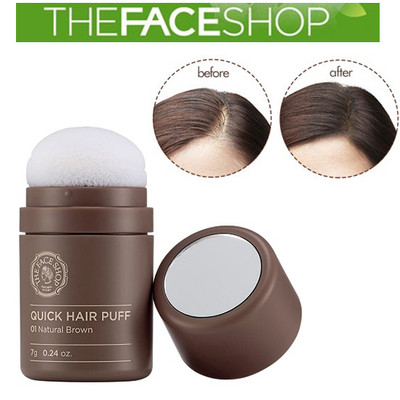 [THE FACE SHOP] Quick Hair Puff Instant Hair Volume Powder Puff 7g ...