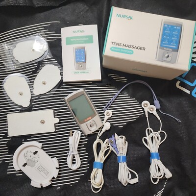 NURSAL 24 Modes TENS Unit Muscle Stimulator with Continuous Stimulation ...