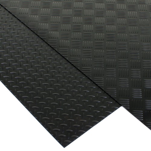 Marko Rubber Checker Plate Matting Garage Floor Mats Checker Plate ...