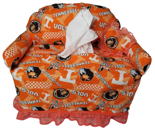 TN Vols UT Power T Football Fans Tissue Box Cover! | eBay