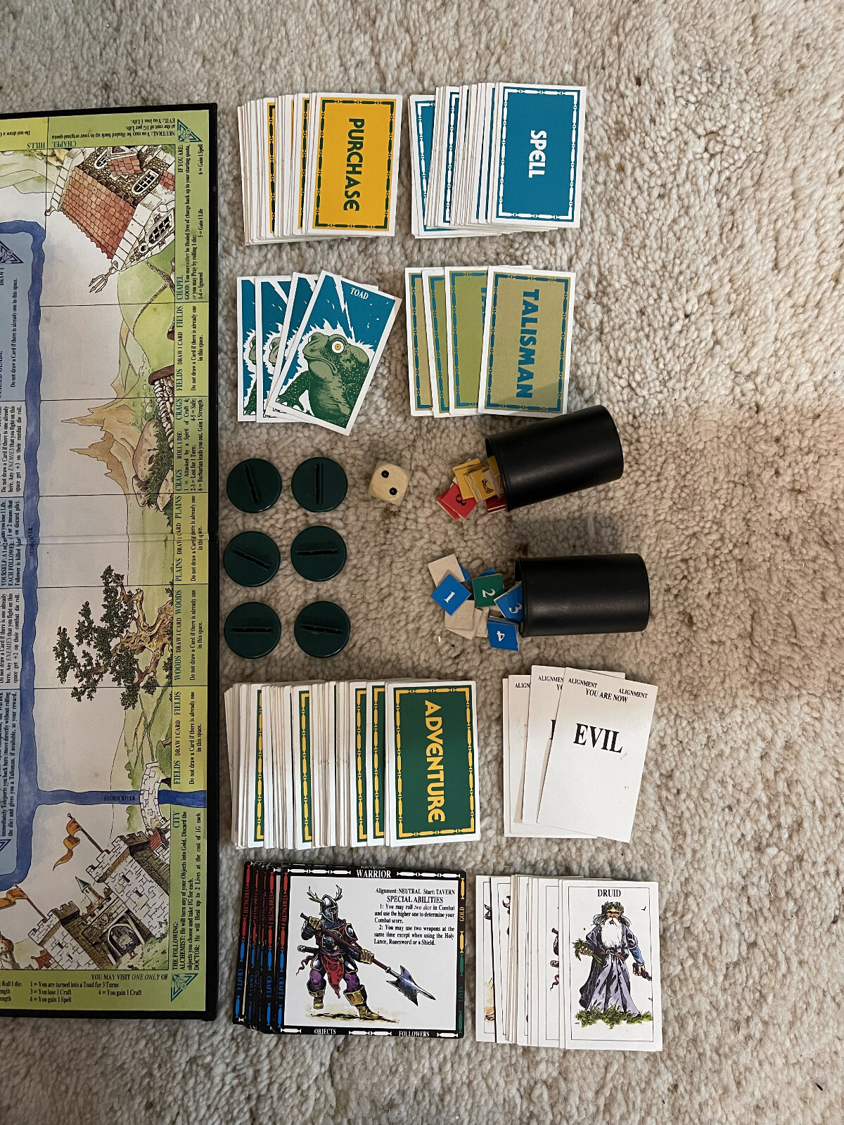 Talisman - The Magical Quest Game - 1st edition - Erste Ausgab 1983 ...