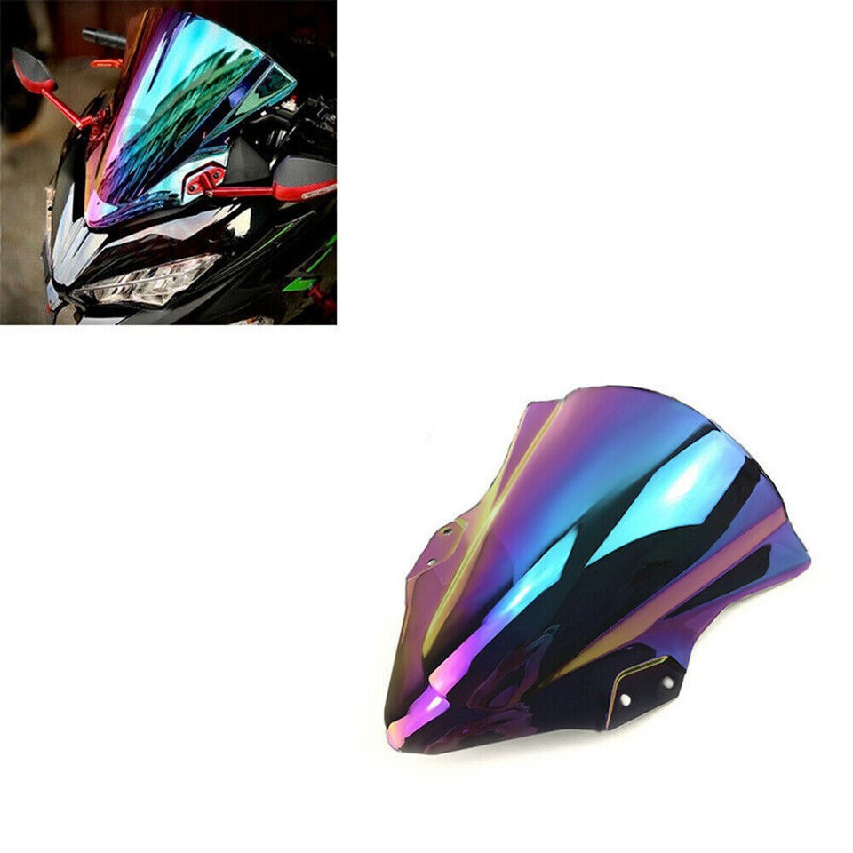 Windshield for 2018 19 20 21 22 2023 Kawasaki Ninja 400 Deep Iridium ...