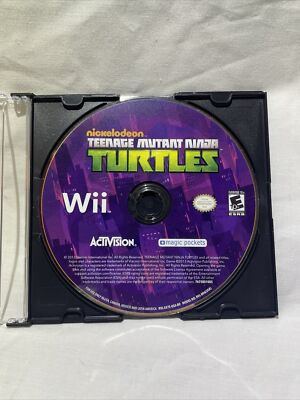 Nickelodeon Teenage Mutant Ninja Turtles - Disc Only - (Wii, 2013) | eBay