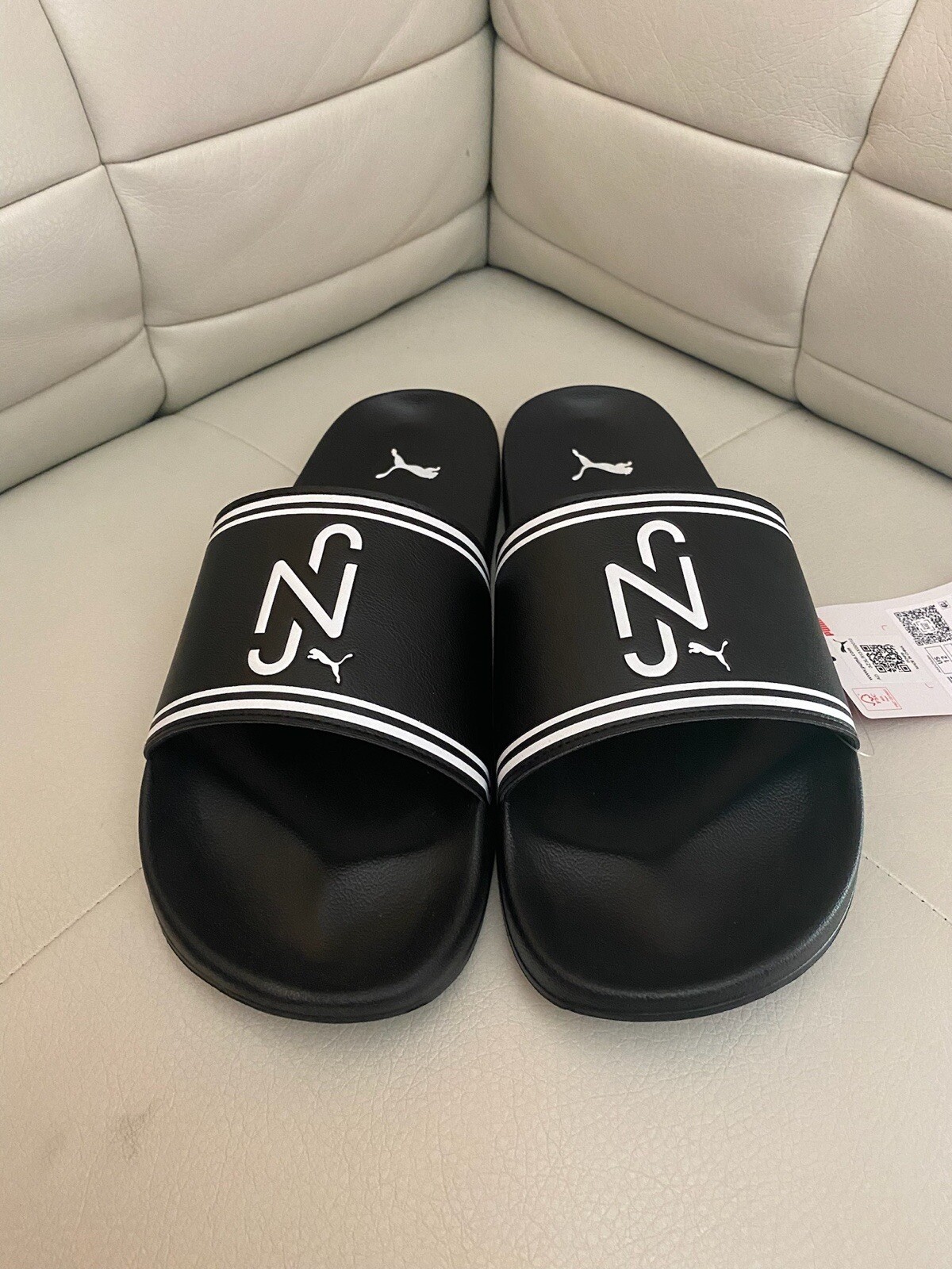puma leadcat 2.0 Neymar jr black slides size 12 | eBay