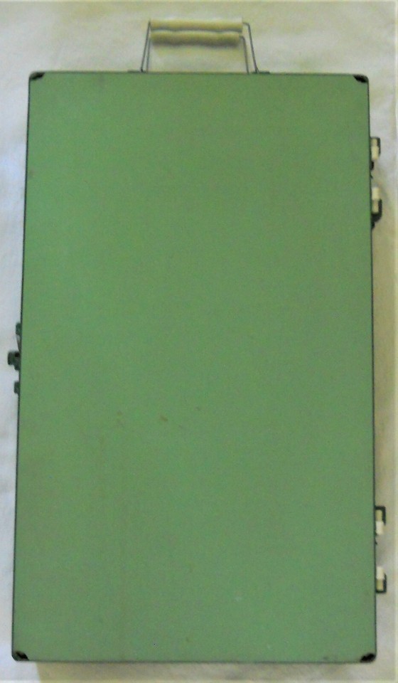 Vintage 3 Panel Wille Products casting trolling spoon bait file box | eBay