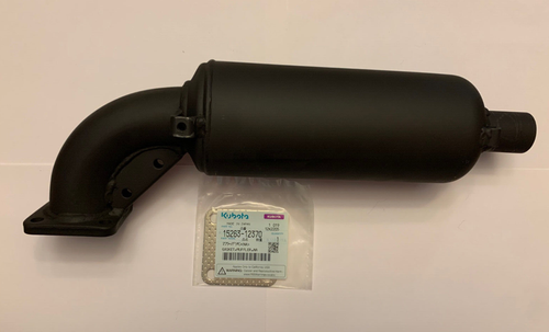 Muffler & Gasket 12582-12110 for Kubota D1005 D1105 D722 D905 WG752 ...