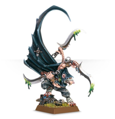 DEATHMASTER SNIKCH METAL *NEW OOP Skaven Warhammer Old World Age Sigmar ...