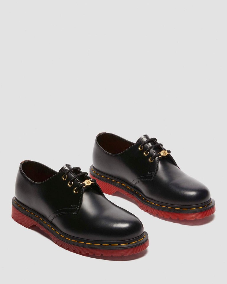 Dr Martens 1461 Year of the Snake Leather Lace Up Premium Shoes Black ...