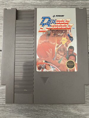 NES Double Dribble Konami Tested And Working Nintendo NBA Basketball | eBay