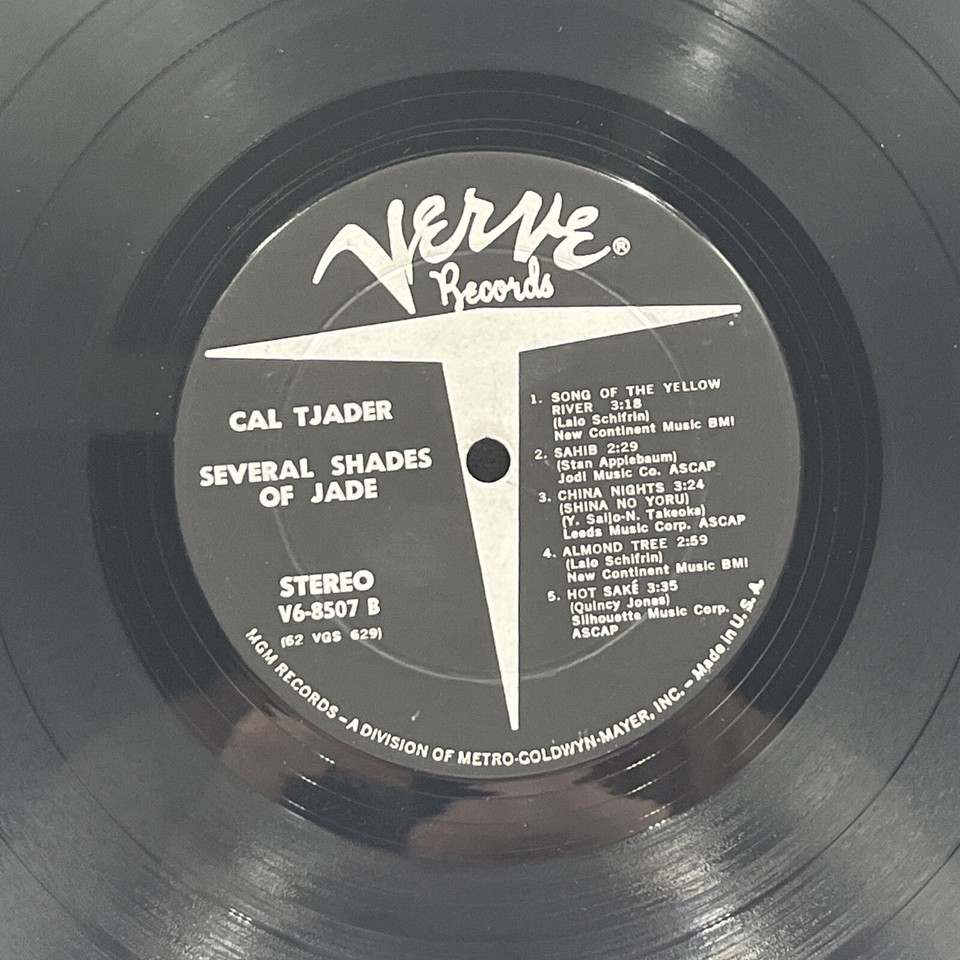 Cal Tjader – Several Shades Of Jade LP 1963 Waddell Press Gatefold Cool ...