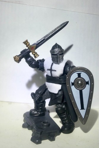 Mega Construx Custom CRUSADER KNIGHT W/ Sword Kit And Shield | eBay