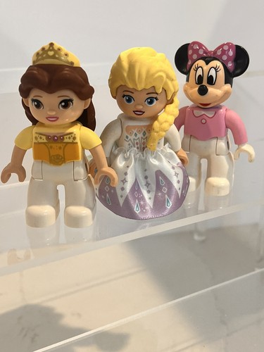 Lot Of 3 Lego Duplo Disney Princess Minnie Mouse Pink Elsa frozen 2 ...