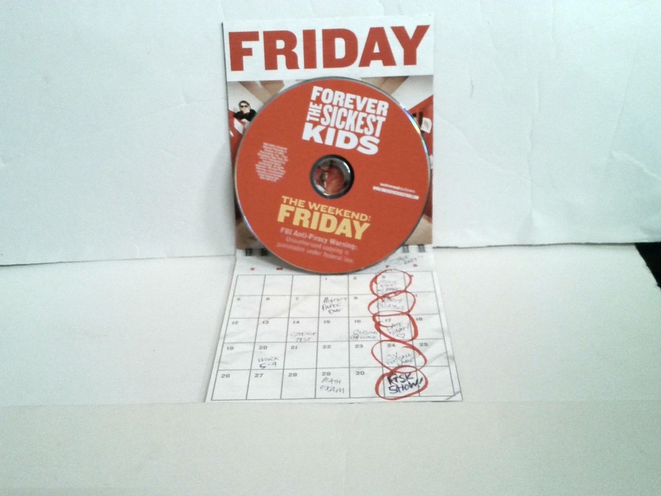 Forever The Sickest Kids The Weekend:Friday CD 2009 Alt Rock | eBay UK