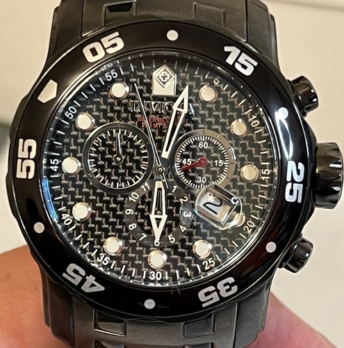 Invicta 0693 Pro Diver 48mm Swiss Chronograph (Needs New Battery) | eBay