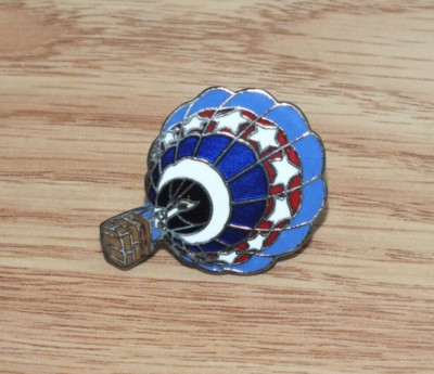 Red White & Blue Stars Themed Collectible Hot Air Balloon Souvenir ...