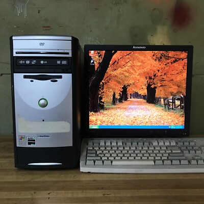eMachines T2460 PC Retro Gaming AMD Athlon 2.00GHz 512MB RAM (Windows ...