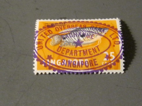 Singapore stamp with nice cancel | eBay