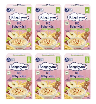 6 x 250g | Babydream Bio Baby-Müsli | eBay