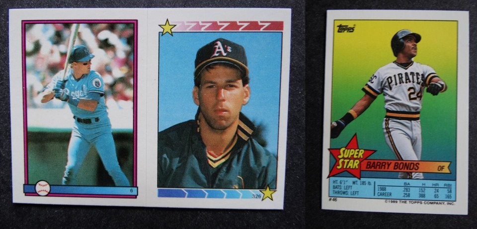 1989 Topps Stickers Baseball Cards Complete Your Set U Pick From List 1 ...