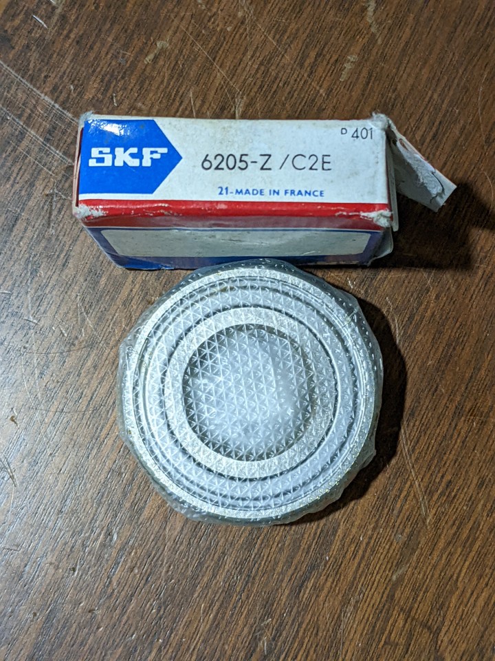 New SKF 6205-Z/C2E Deep Groove Ball Bearing | eBay