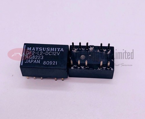DF2-L2-DC12V Signal Relay 1A 12VDC 10 Pins x 10pcs | eBay